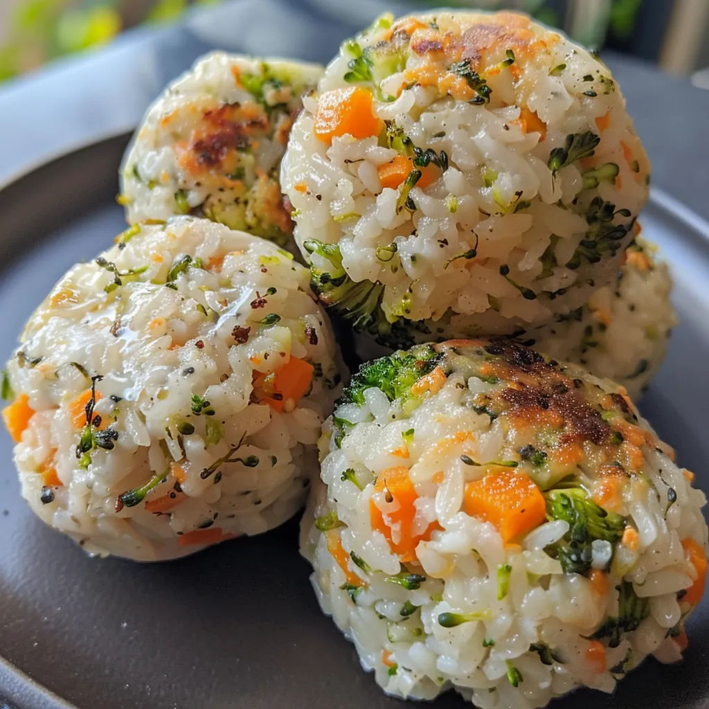 Quick and Delicious Veggie Rice Balls Recipe